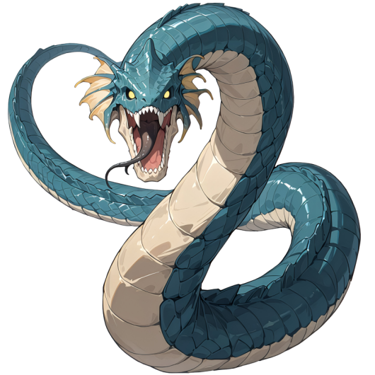 Sea serpent, 1 picture – free images | Sozaimura