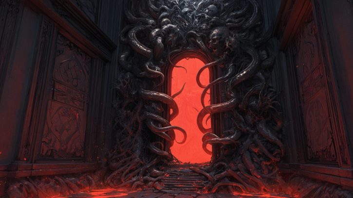 Horrible hell gate, 4 pictures – free images | Sozaimura