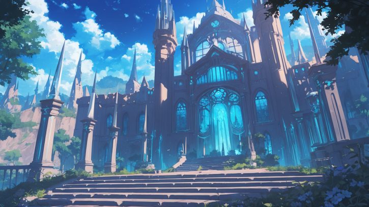 Magic school exterior, 4 pictures – free images | Sozaimura