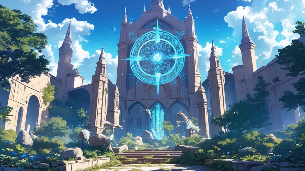 Magic school exterior, 4 pictures – free images | Sozaimura